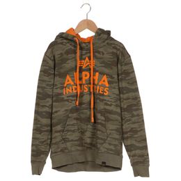 Alpha Industries Herren Kapuzenpullover, grün