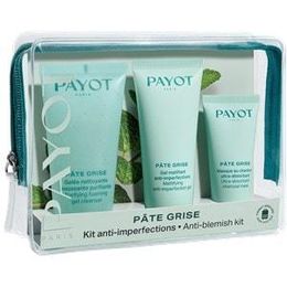 Payot Pflege Pâte Grise Limited EditionTrio Pâte Grise 2023 Gelée Nettoyante Moussante Purifiante 50 ml + Masque Au Charbon Ultra-Absorbant 15 ml + Gel Matifiant Anti-Imperfections 30 ml