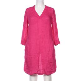120% Lino 120%lino Damen Kleid, pink