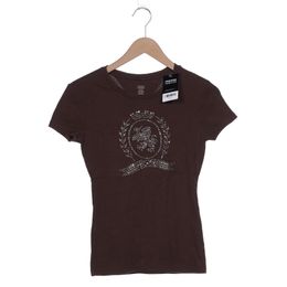 Tommy Hilfiger Damen T-Shirt, braun, Gr. 34