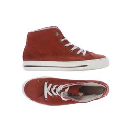 Paul Green Damen Sneakers, rot, Gr. 7.5