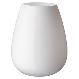 Villeroy & Boch Villeroy & Boch Vase "Drop" in Weiß - (H)22,8 x Ø 18,4 cm