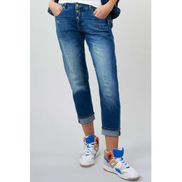 Blue Fire Jeans "Gigi" - Tapered fit - in Blau - W27/L30