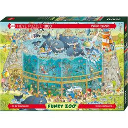 Heye Puzzle Ocean Habitat, 1000 Puzzleteile, Made in Germany, bunt