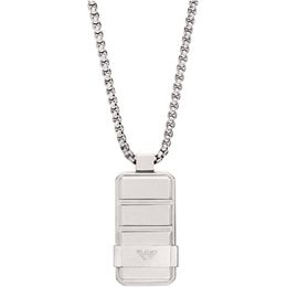 Emporio Armani Kette mit Anhänger EAGLE LOGO EGS3078040, silberfarben