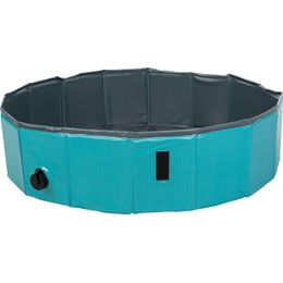 Trixie Hundepool, ØxH: 160x30 cm, blau|grau