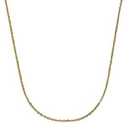 Collierkettchen Vivance "375 Gold Ankerkette 42cm" Halsketten Gr. 42cm, Gold, Länge: 42 cm Breite: 2.0 mm, gelb Damen Ketten ohne Anhänger Goldkette Halsschmuck