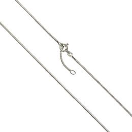 Collierkettchen Vivance "925/- Sterling Silber Veneziakette" Halsketten Gr. 70cm, Silber 925 (Sterlingsilber), Länge: 70 cm Breite: 1.5 mm, weiß (weiß> <weiß) Damen Colliers
