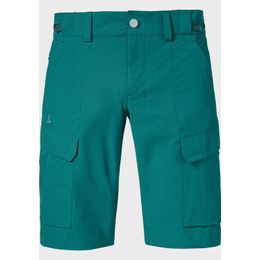 Schöffel Bermudas SCHÖFFEL "Shorts Kitzstein M" Gr. 56, Normalgrößen, grün (6895, grün) Herren Hosen Outdoor-Hosen