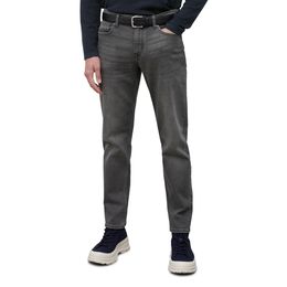 Marc O'Polo Tapered-fit-Jeans MARC O'POLO "aus recyceltem Baumwolle-Mix" Gr. 31 34, Länge 34, grau (dunkelgrau) Herren Jeans Tapered-Jeans