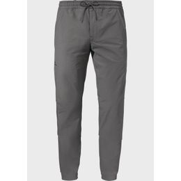 Schöffel Outdoorhose SCHÖFFEL "Pants Vienna M" Gr. 54, Normalgrößen, grau (9830, grau) Herren Hosen Outdoorhosen