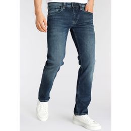 Regular-fit-Jeans Pepe Jeans "Cash" Gr. 30, Länge 34, blau (dark used) Herren Jeans Regular Fit