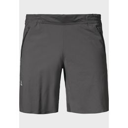 Schöffel Bermudas SCHÖFFEL "Shorts Hestad Light M" Gr. 56, Normalgrößen, grau (9830, grau) Herren Hosen Outdoor-Hosen