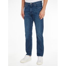 5-Pocket-Jeans Tommy Hilfiger "REGULAR MERCER STR" Gr. 34, Länge 34, blau (venice blue) Herren Jeans 5-Pocket-Jeans