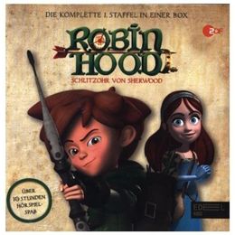 Edel:Kids Robin Hood-Schlitzohr von Sherwood - Staffelbox.Staffelbox.1,13 Audio-CD - Robin Hood-Schlitzohr Von Sherwood (Hörbuch)
