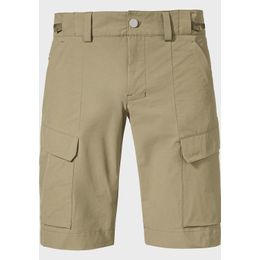 Schöffel Bermudas SCHÖFFEL "Shorts Kitzstein M" Gr. 52, Normalgrößen, braun (6785, braun) Herren Hosen Outdoor-Hosen