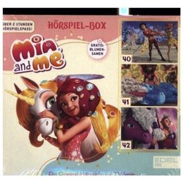Edel:Kids Mia And Me - Hörspiel-Box mit Blumentütchen.Folge.40-42,3 Audio-CD - Mia And Me (Hörbuch)