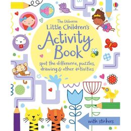 Little Children's Activity Book spot-the-difference, puzzles, drawings & other activities - James Maclaine, Lucy Bowman, Kartoniert (TB)