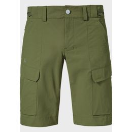 Schöffel Bermudas SCHÖFFEL "Shorts Kitzstein M" Gr. 50, Normalgrößen, grün (6737, grün) Herren Hosen Outdoor-Hosen