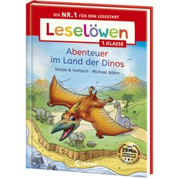 Loewe Verlag Leselöwen 1. Klasse - Abenteuer im Land der Dinos - Stütze & Vorbach, Gebunden