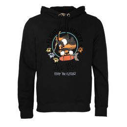 Kapuzenpullover Top Gun "TG22027" Gr. 48 (S), schwarz (black) Herren Pullover Hoodie Sweatshirt Sweatshirts