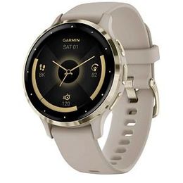 Garmin Venu 3S Smartwatch french grey, softgold