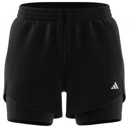 Adidas - Women's Min 2in1 Shorts - Laufshorts Gr XS schwarz