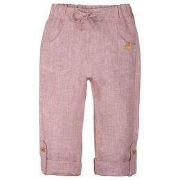 Pure Pure - Kid's Hose Leinen mit Taschen - Freizeithose Gr 98 rosa