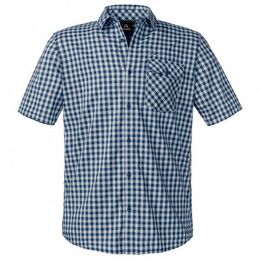 Schöffel Schöffel - Shirt Trattberg SH - Hemd Gr 52 grau/blau