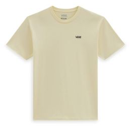 Vans - Women's Left Chest Logo Tee EM - T-Shirt Gr M beige