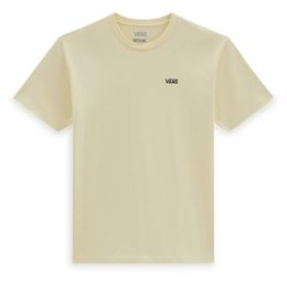 Vans - Women's Left Chest Logo Tee EM - T-Shirt Gr XL beige