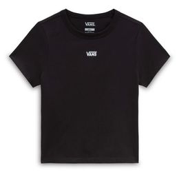 Vans - Women's Basic Mini S/S - T-Shirt Gr L schwarz