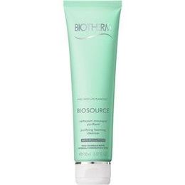 Biotherm Gesichtspflege Biosource Purifying Foaming Cleanser für normale bis Mischhaut