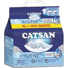 CATSAN Hygiene Plus Streu 9 l + 10% gratis