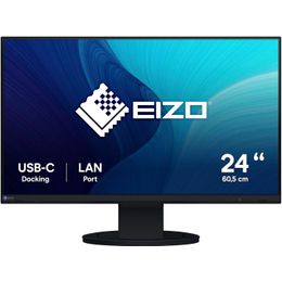 EIZO FlexScan EV2490 LED-Monitor (61 cm/24 ", 1920 x 1080 px, Full HD, 5 ms Reaktionszeit, 60 Hz, IPS), schwarz