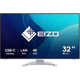 EIZO FlexScan EV3240X LED-Monitor (80 cm/32 ", 3840 x 2160 px, 4K Ultra HD, 5 ms Reaktionszeit, 60 Hz, IPS), weiß