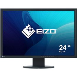 EIZO FlexScan EV2430 LED-Monitor (61 cm/24 ", 1920 x 1200 px, WUXGA, 14 ms Reaktionszeit, 60 Hz, IPS), schwarz