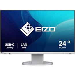 EIZO FlexScan EV2490 LED-Monitor (61 cm/24 ", 1920 x 1080 px, Full HD, 5 ms Reaktionszeit, 60 Hz, IPS), weiß