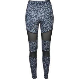 Urban Classics Leggings Urban Classics Damen Ladies Tech Mesh AOP Leggings (1-tlg), bunt