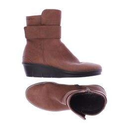 Ecco Damen Stiefelette, braun, Gr. 35