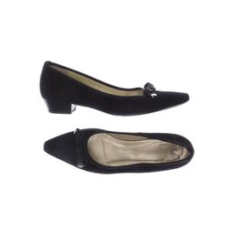 Peter Kaiser Damen Ballerinas, schwarz, Gr. 4.5