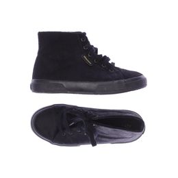 Superga Damen Sneakers, schwarz, Gr. 37