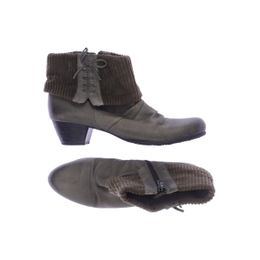 Tamaris Damen Stiefelette, grün, Gr. 40