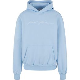 Karl Kani Sweatshirt Herren Gr&ouml;&szlig;e XS hellblau / wei&szlig;