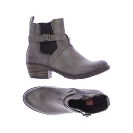 Rieker Damen Stiefelette, grau, Gr. 37