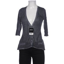 comma, Comma Damen Strickjacke, blau, Gr. 36