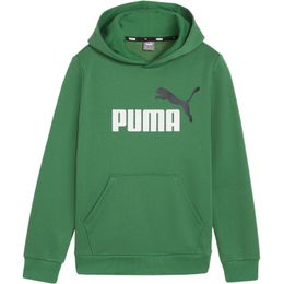 Puma® Hoodie, Baumwolle, Logo-Print, für Kinder, grün, 152