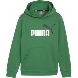 Puma® Hoodie, Baumwolle, Logo-Print, für Kinder, grün, 128