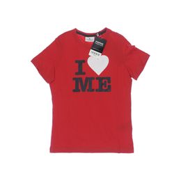 Tom Tailor Damen T-Shirt, rot, Gr. 140