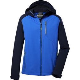 Killtec® Softshelljacke "KOS 265", wasserabweisend, Kapuze, für Herren, blau, L